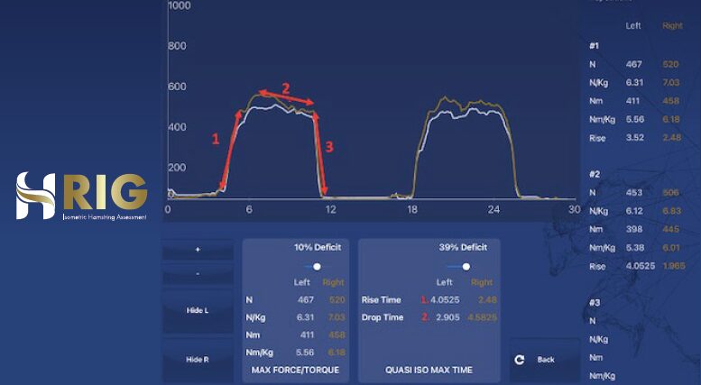 Isometrics in the late swing and early stance phase of running ...